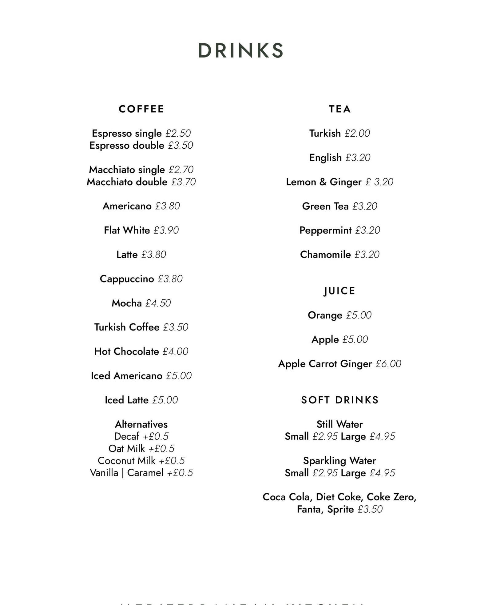 Breakfast Menu – Fig & Walnut Mediterranean Kitchen